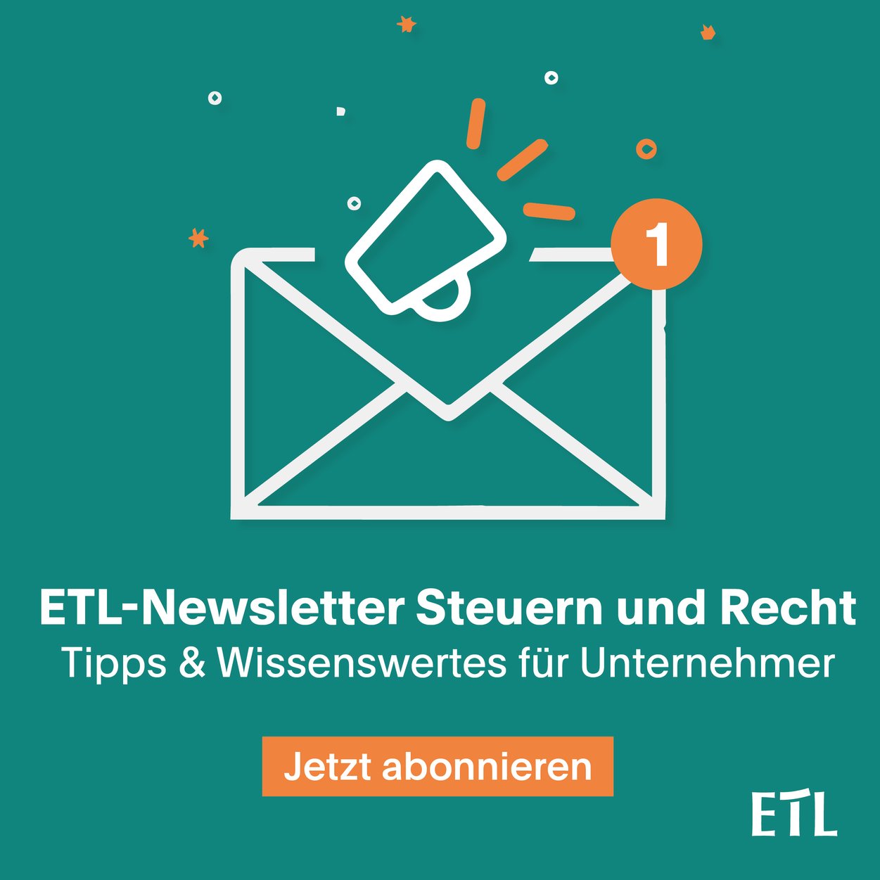 ETL - Newsletter - Steuern und Recht